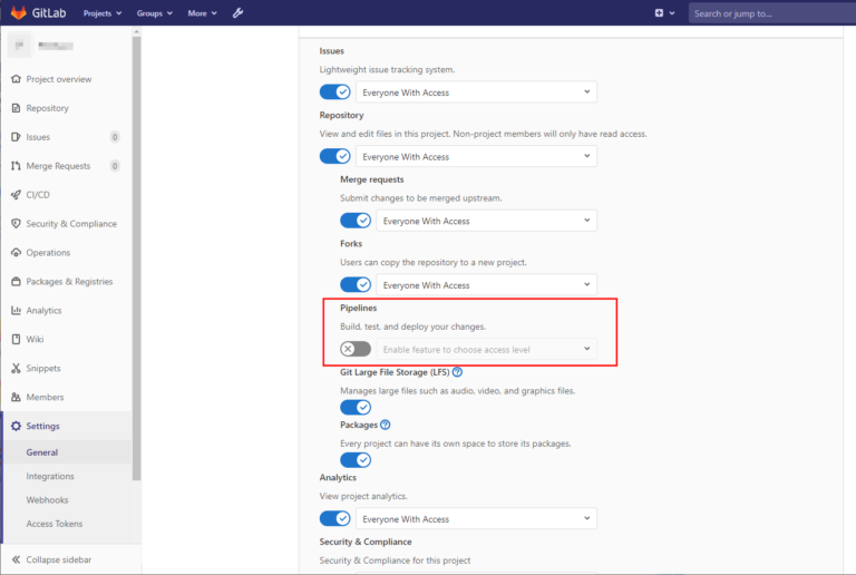 GitLabでPipeline failed、パイプライン失敗の原因と無効にする方法 | urashita.com 浦下.com (ウラシタドットコム)