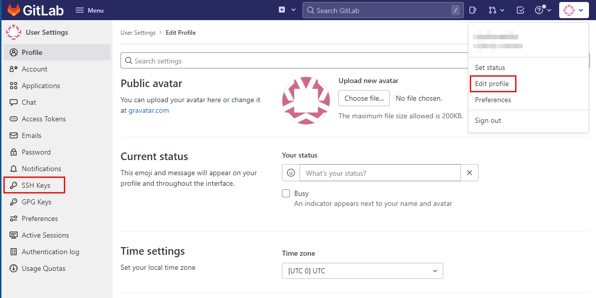 GitLab SSH Key ssh keygen Urashita 